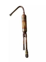 China Filter Drier Standard Color Refrigeration Unit Welding Copper Filter With Access Valve for sale