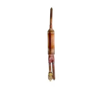 China Refrigeration Parts Welding Copper Filter Drier With Access Valve 100% 0.12 for sale