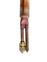 China Refrigeration Parts Welding Copper Filter Drier With Access Valve 100% 0.12 for sale