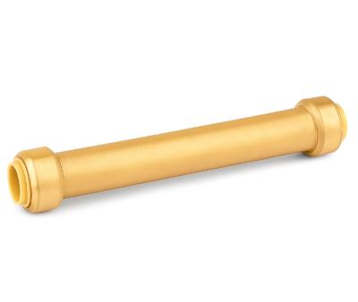 China Brass Quick-Release Push Fit Coupling for PEX Copper Pipes for sale