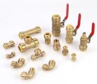 China Hailiang 1/2 Inch Brass Push Fit Fitting for PEX-AL-PEX Pipes for sale