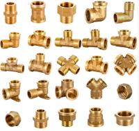 China Brass Push Fit Fittings 1/2 Inch for PEX-AL Pipes Lead-Free for sale