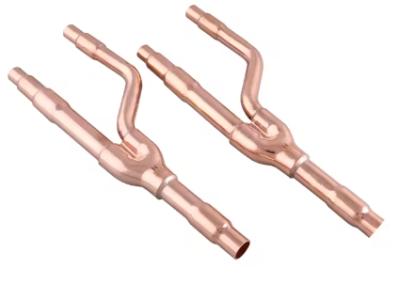 China Hailiang Copper Y-Branch Joints 150-400mm for VRF Air Conditioners for sale