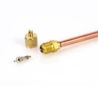 China Hailiang Copper Charging Access Valve 1/2