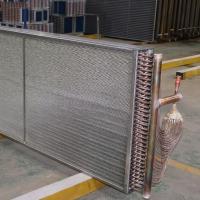 China Custom Aluminum Fin Evaporator with Epoxy-Coated Copper Tube for R404A HVAC for sale