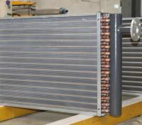 China Copper Water-Cooled Condenser with Aluminum Fins for HVAC Systems for sale