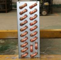 China Copper Tube Aluminum Fin Condenser 50mm Tube HVAC Heat Exchanger for sale