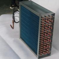 China Copper Vertical Finned Condenser for HVAC 20mm Tube for sale