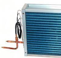 China Copper Vertical Finned Condenser for HVAC 20mm Tube for sale