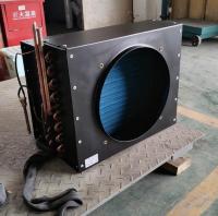 China Copper Tube Condenser with Hydrophilic Aluminum Fins for HVAC Systems for sale