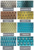 China Copper Tube Condenser with Hydrophilic Aluminum Fins for HVAC Systems for sale