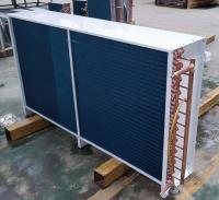 China Double-Fan Air-Cooled Condenser with Copper Tube & Aluminum Fin for sale