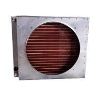 China Stainless Steel Heat Exchanger Condenser with Copper Fin 3.0 MPa Pressure for sale