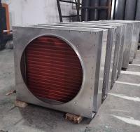China Stainless Steel Heat Exchanger Condenser with Copper Fin 3.0 MPa Pressure for sale