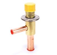 China New Condition Automatic Expansion Valve with Hot Gas Bypass for R404A Refrigeration in Brass/Copper Material for sale