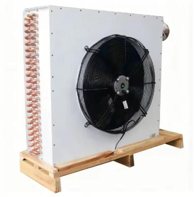 China Stainless Steel Finned Tube Condenser with Aluminum and Copper Construction CE Certified for HVAC and Refrigeration for sale