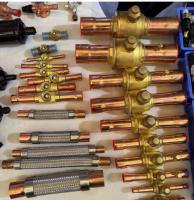 China 1/4 3/8 1/2 Copper Service Valve for Air Conditioner and Refrigeration AC Split Valve for sale