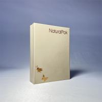 China Beige Luxury Jewelry Packaging Boxes Jewellery Cases For Earrings for sale
