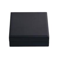 China OEM ODM Black Coin Presentation Box MDF Lacquered Coin Medal Box for sale