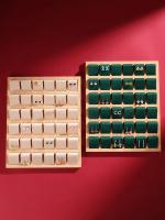 China 36 24 12 Inserts Luxury Jewelry Earring Display Tray 245*160*45mm for sale