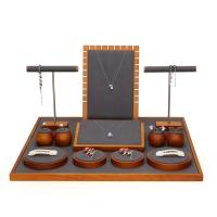 China OEM ODM Luxury Jewelry Trays Displays Ring Earring Pendant Necklace Tray Organizer for sale