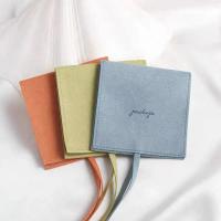 China Morandi Color Microfiber Jewelry Packaging Pouch For Gift for sale