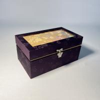 China Purple Luxury Cosmetic Packaging Boxes Facial Cream Packaging Box for sale