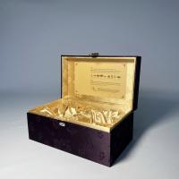 China Purple Luxury Cosmetic Packaging Boxes Facial Cream Packaging Box for sale