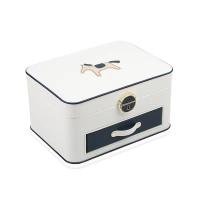 China Natpak Pearl White Black Jewelry Cases Small Boxes For Jewelry for sale