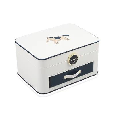 China Natpak Pearl White Black Jewelry Cases Small Boxes For Jewelry for sale
