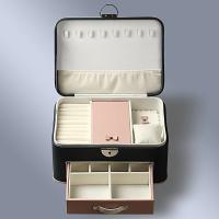 China Natpak Pearl White Black Jewelry Cases Small Boxes For Jewelry for sale
