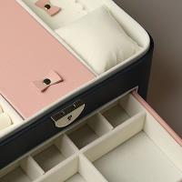 China Natpak Pearl White Black Jewelry Cases Small Boxes For Jewelry for sale