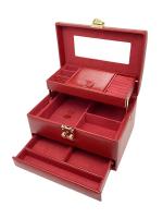 China Multilayer Foldable Jewelry Display Case Jewelry Display Boxes With Lids for sale