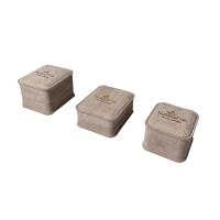 China Women Girls Luxury Jewelry Packaging Boxes Round Corner Convex Edge Small Jewelry Box for sale