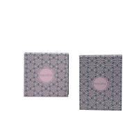 China Pink Magnetic Closure Jewelry Box Wrapover Cardboard Box With Magnetic Closure for sale