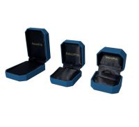China SMATA FSC Luxury Jewelry Packaging Boxes Octagonal High End Suede Gift Box for sale