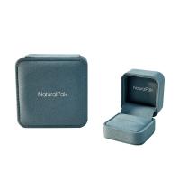 China Romantic Microfiber Luxury Presentation Boxes Small Velvet Engagement Ring Jewelry Box for sale