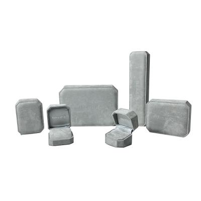 China Creative Octagonal Luxury Jewelry Packaging Boxes Custom Velvet Jewelry Packaging for sale