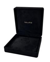 China Clamshell Luxury Jewelry Packaging Boxes Personalised Jewellery Box For Earrings for sale
