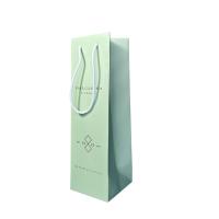 China ODM Mint Green Thickened Paper Creative Wedding Bag With Logo for sale