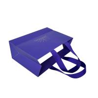 China Eco Friendly Klein Blue Jewellery Handbags Perfume Art Paper Bag OEM for sale