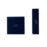 China Bright Blue Luxury Jewelry Packaging Boxes Paper Costume Jewelry Box for sale