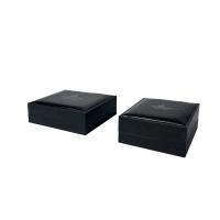 China Custom PU leather Packaging Box for Ring Earring Pendant Necklace Bangle Bracelet Jewelry Watch Gift for sale