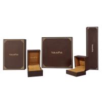China Manufactures Custom soft touch paper Jewelry Box for Ring Earring Pendant Bangle Bracelet Necklace Gift for sale