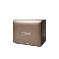 China Custom Logo Luxury Watch Display Pearl Paper Watch Holder Case With Cushion for sale