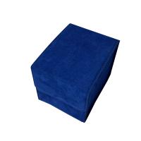 China Special Blue Suede Luxury Watch Display for sale