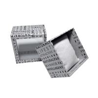 China SGS ROHS Two Piece Lift Off Watch Cardboard Box With Window for sale