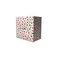 China Polka Dot Wrist Watch Packaging Boxes Two Piece Lift Off Cardboard Gift Packaging for sale