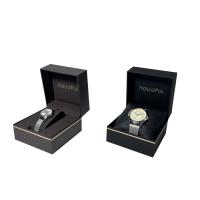 China Women Portable Paper Watch Storage Travel Case Watch Carrying Case 92*92*75mm for sale