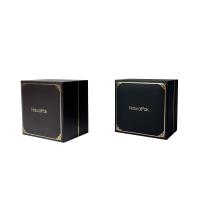 China Women Portable Paper Watch Storage Travel Case Watch Carrying Case 92*92*75mm for sale